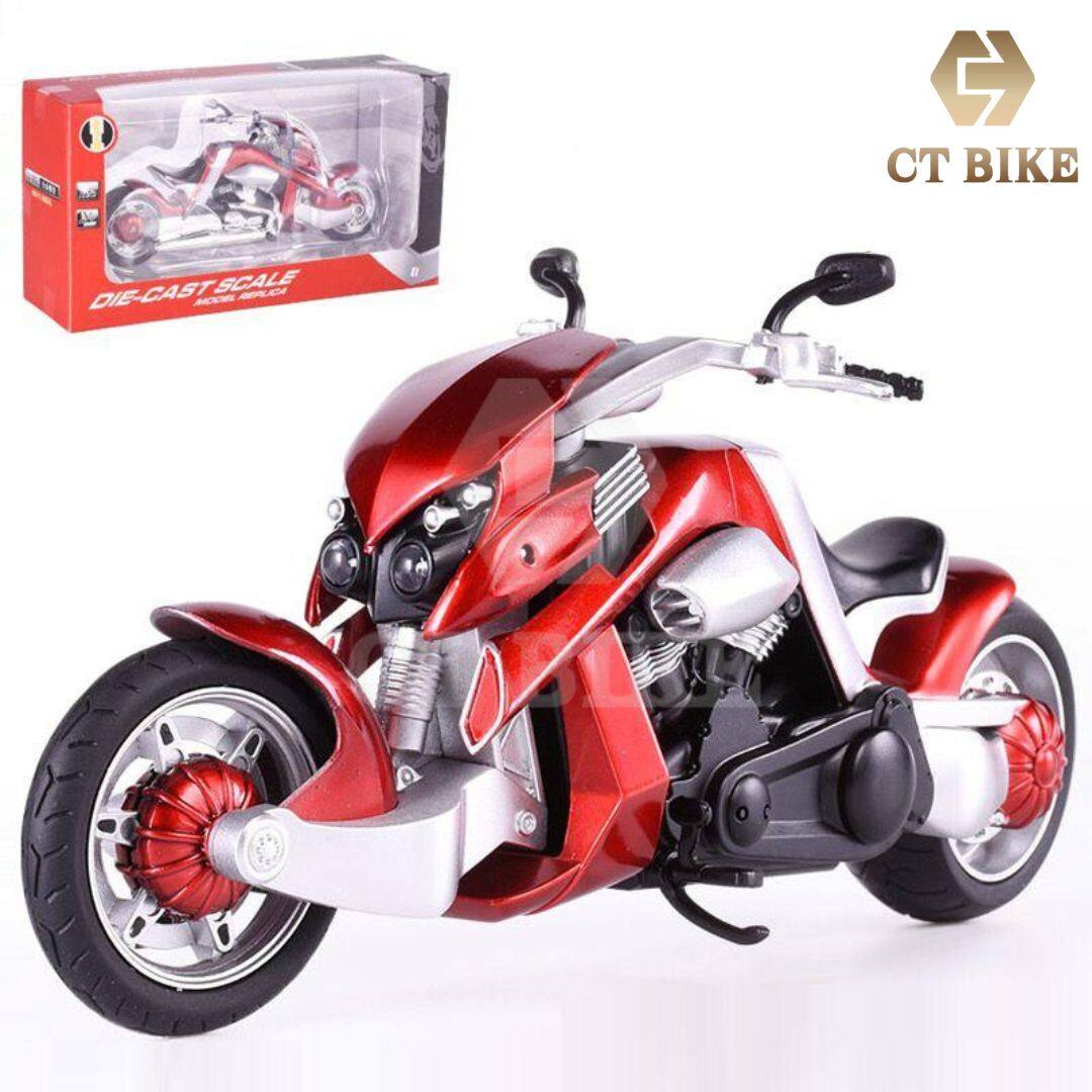 1:12 Yamaha Tyrannosaurus Rex V-REX Motorcycle Simulation Alloy ...