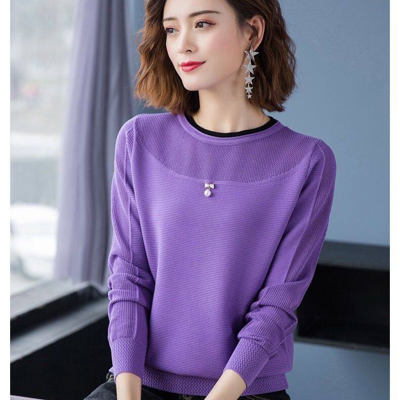 Women's Long-sleeved Sweaters 2021 Fashion New Spring and Autumn Women ...