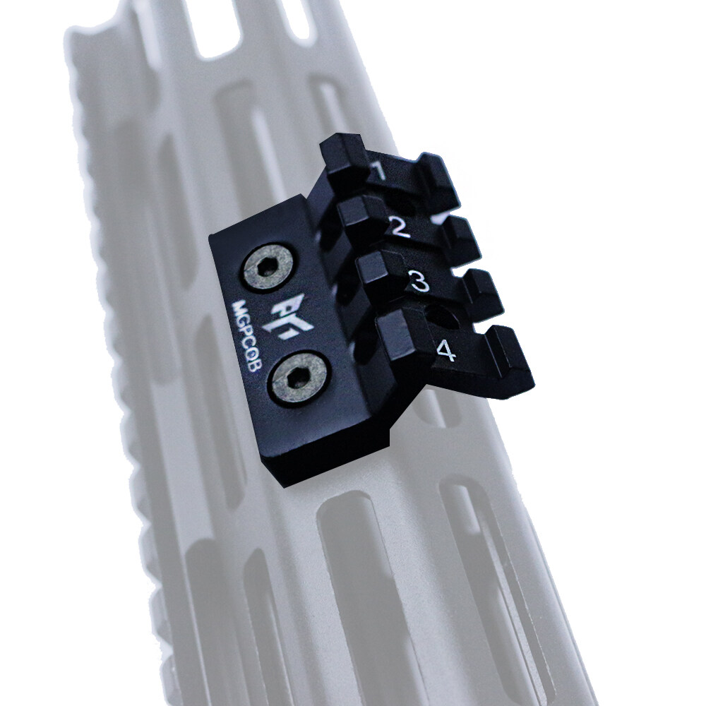 Picatinny Rail Mount M-Lok/Keymod SLR Handguard Rail Section 8-Slot Set ...