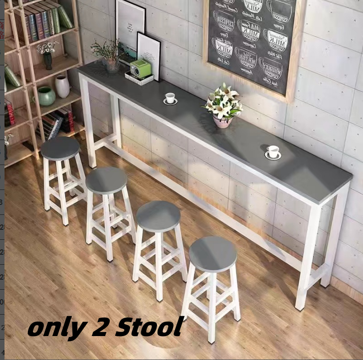 Stylish Bar Table Set Meja bar set makan stool high chair kerusi tinggi ...
