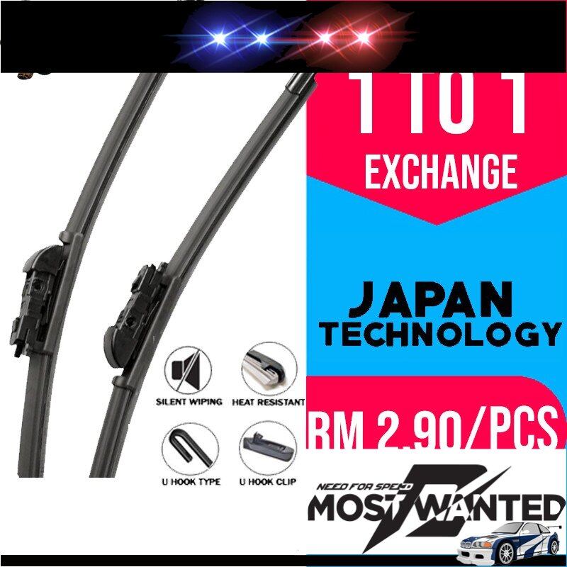 Japan technology Rubber Car Wiper Honda Mazda Proton Perodua Alza Myvi ...