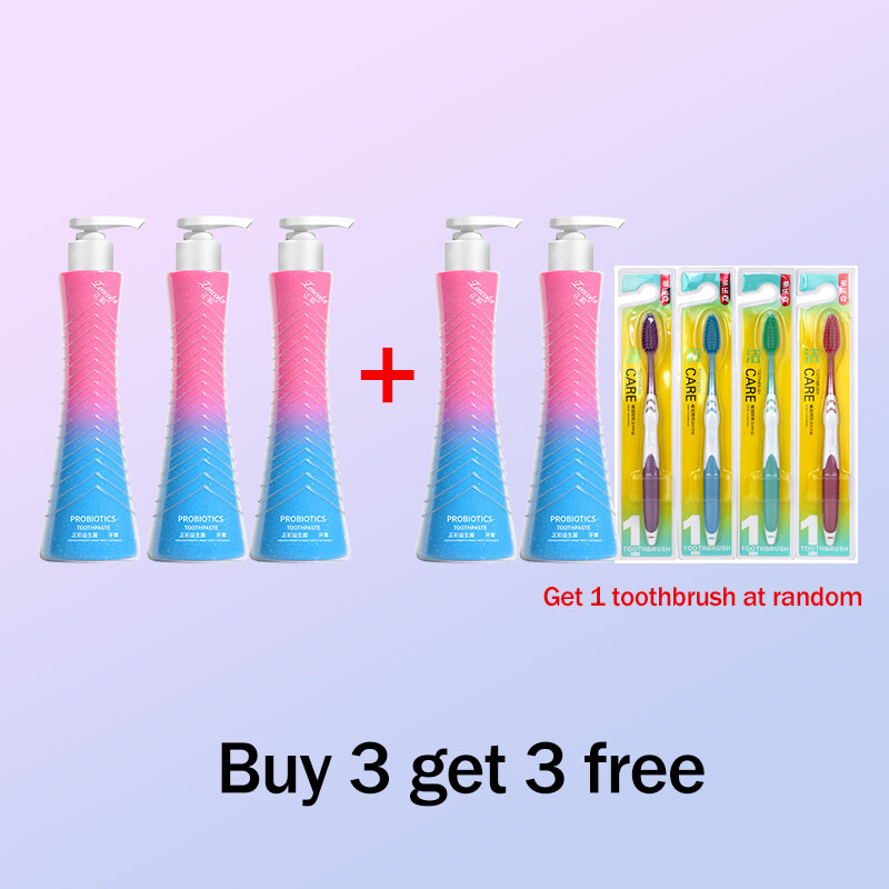 Positive Color Probiotic Bright White Toothpaste 210g Fresh Breath ...