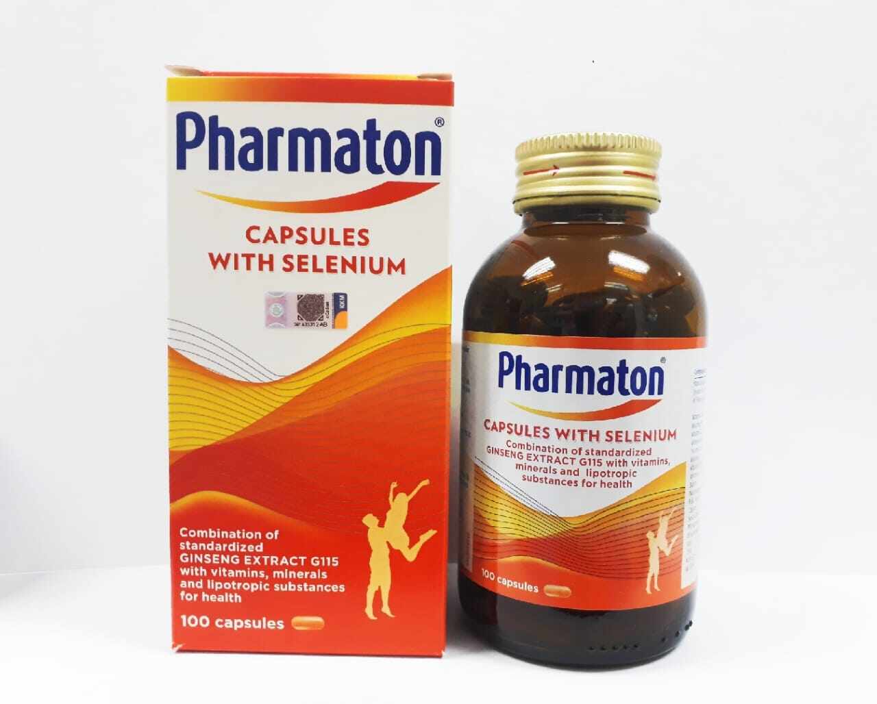 PHARMATON MULTIVITAMINS & MINERAL WITH SELENIUM AND GINSENG CAPSULES ...