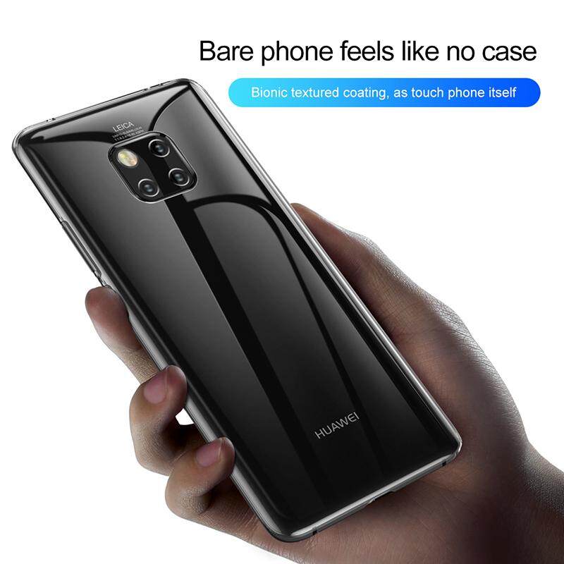 BASEUS Luxury เคสมือถือชุบโลหะสำหรับ Huawei P30 Mate 20 Pro Coque นุ่ม TPU ซิลิโคนฝาหลังสำหรับ ...