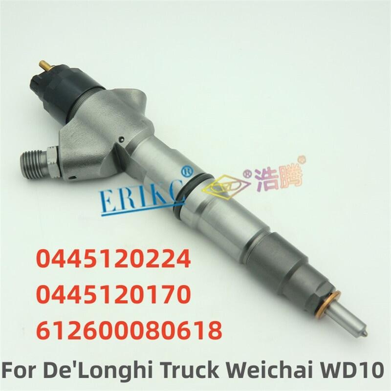 0445120224 0445120170 Common Rail Injector 612600080618 Diesel Pump ...