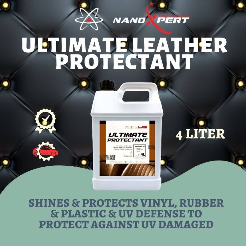 Interior Dashboard Leather Coating Spray Ultimate Protectant Leather Lotion Rich Refurbish ...