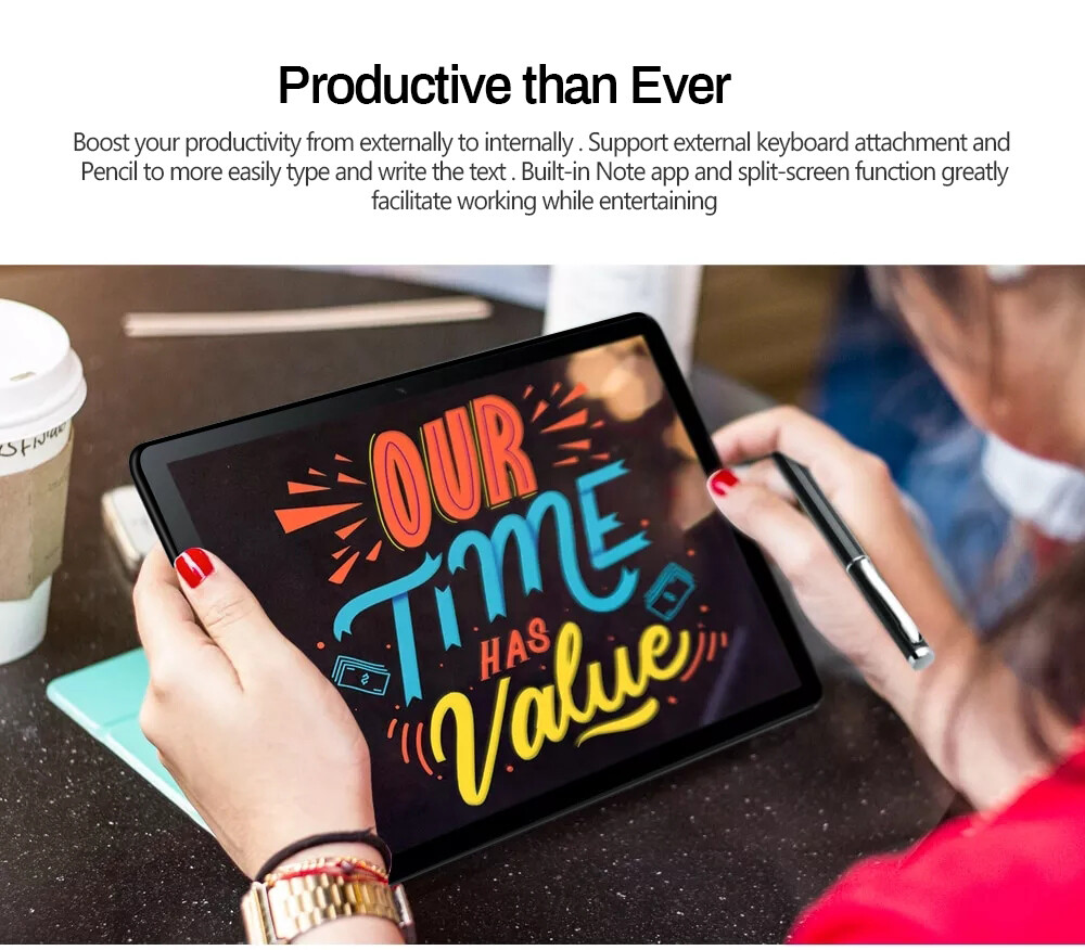 BDF Pro Tablets with Dual 5G SIM Cards Calling 10 Inch Tablet Pc ...