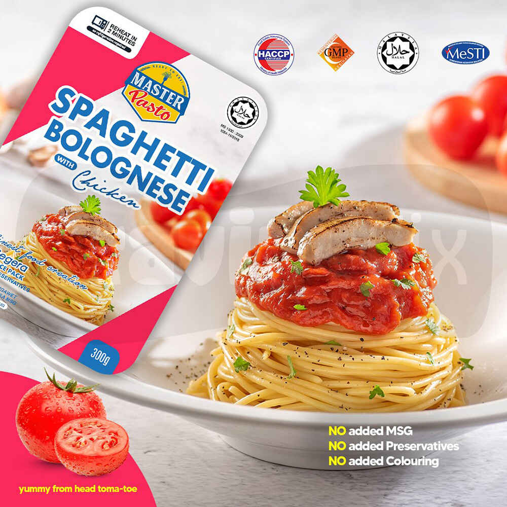 [HALAL] Master Pasto - Convenience Pack Instant Spaghetti Bolognese ...