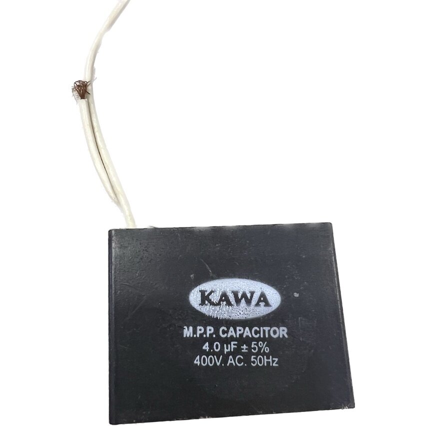 WELCO / KAWA FAN CAPACITOR CBB61 2-WIRE 1.0UF5.0UF 450VACV [For KDK ...