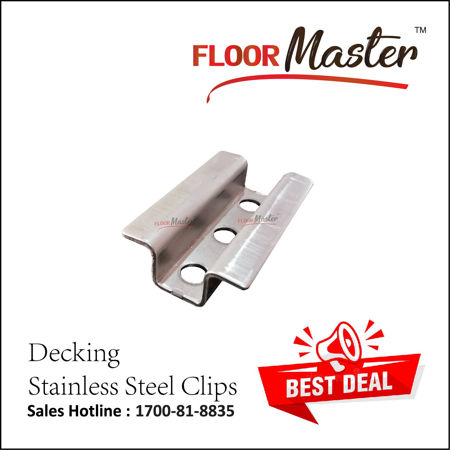Decking Clips / Decking Accessories / composite or timber decking Clips ...