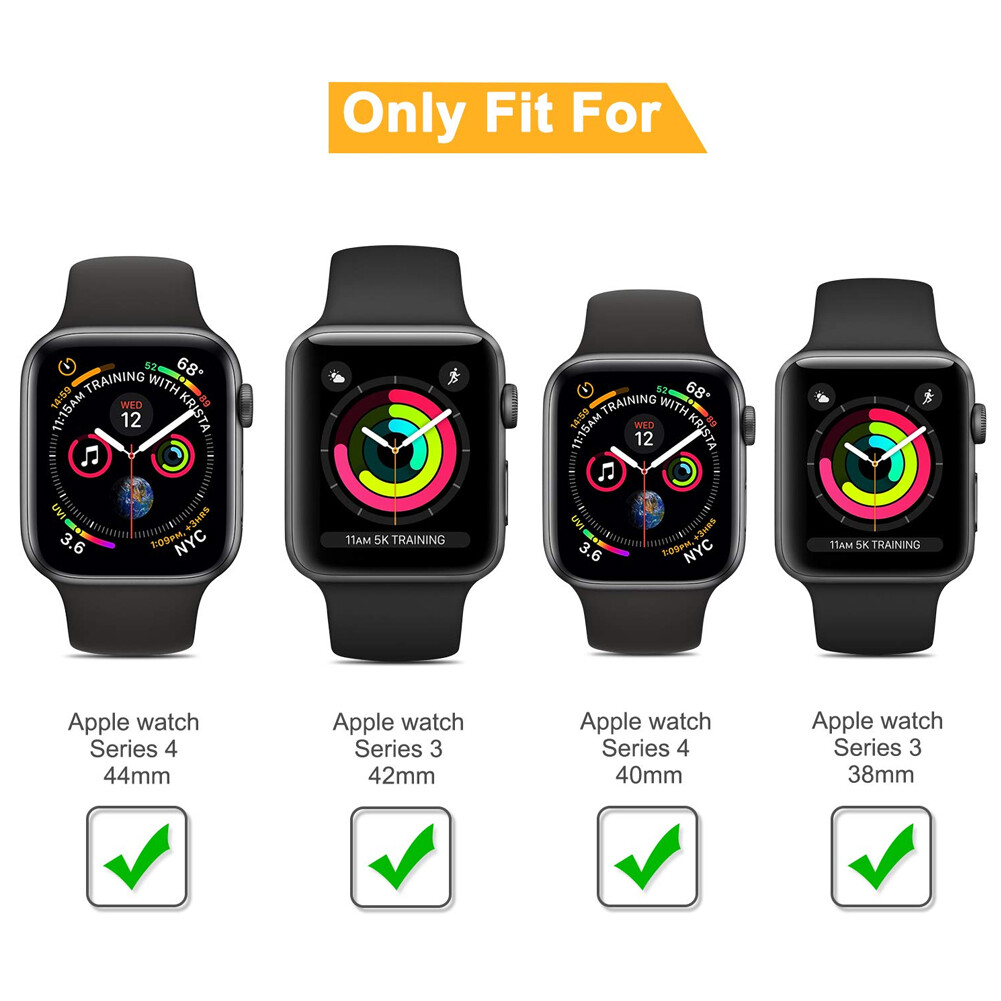 2 ชิ้นที่มีคุณภาพสูงคุ้มครองเต็มรูปแบบป้องกันหน้าจอสำหรับ smartwatch 38 ...