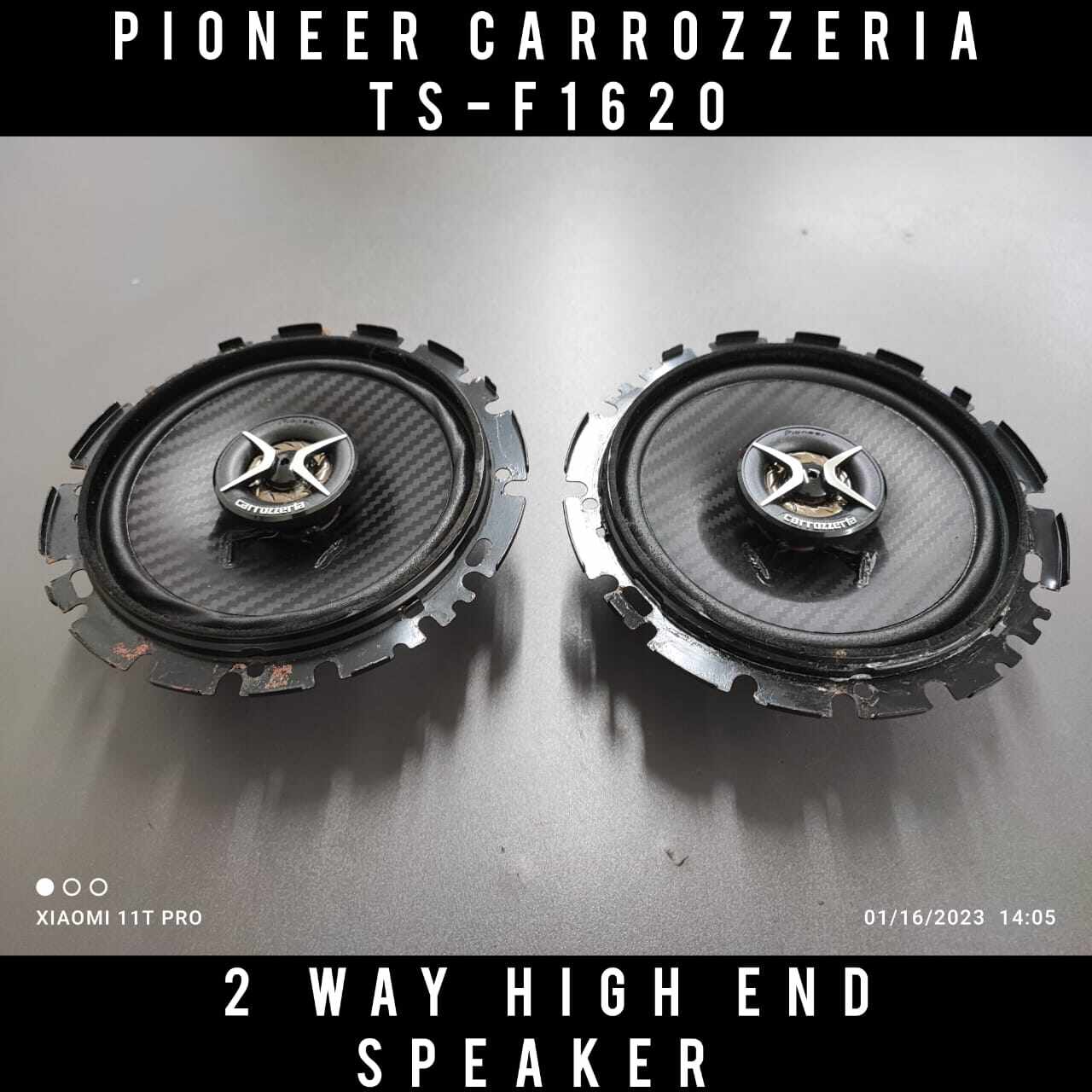 Pioneer Carrozzeria TS-F1620 6.5 Inch 2-Way High End Separate Speaker ...