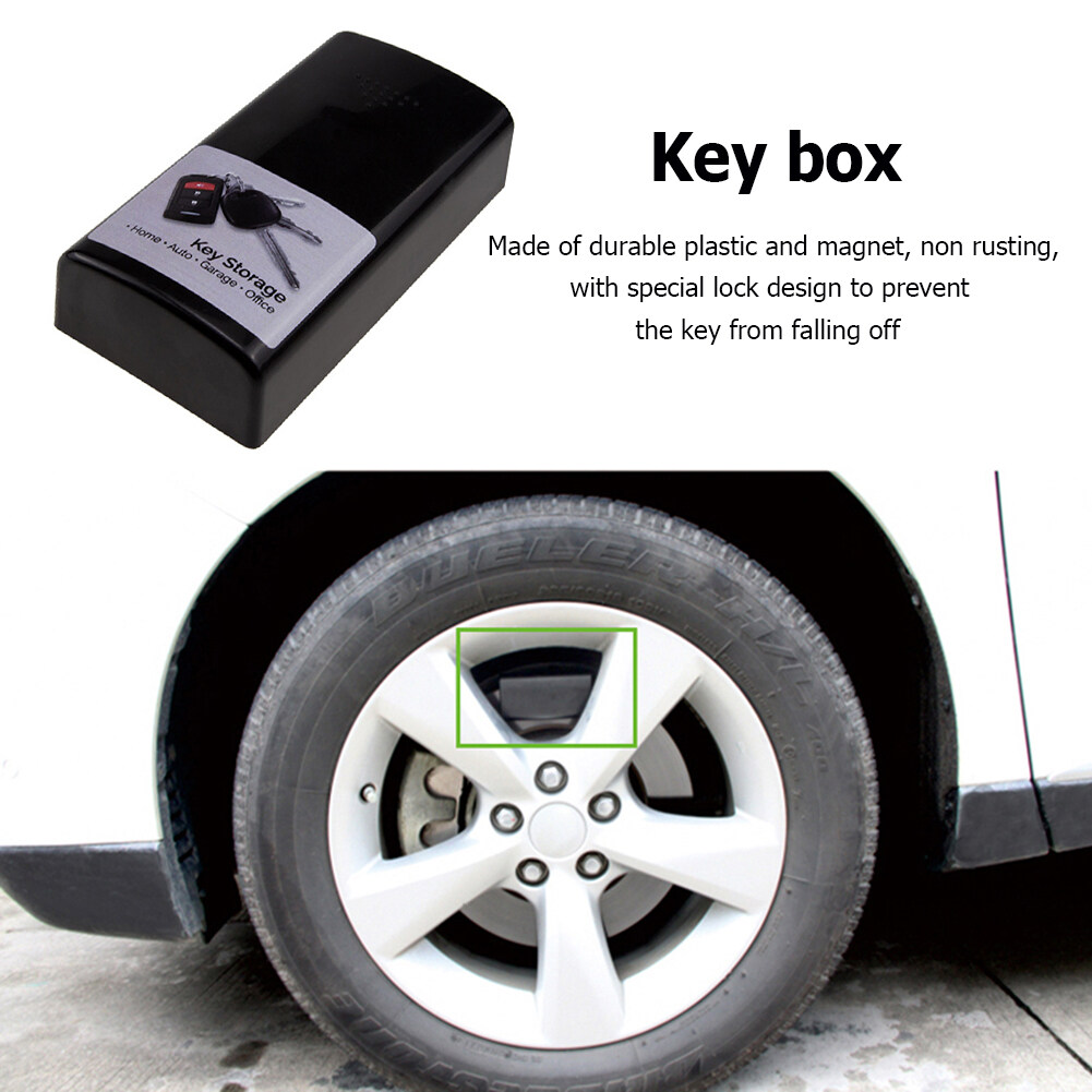 Secret Stash Key Safe Storage Box Magnetic Portable Hidden Car Keys ...