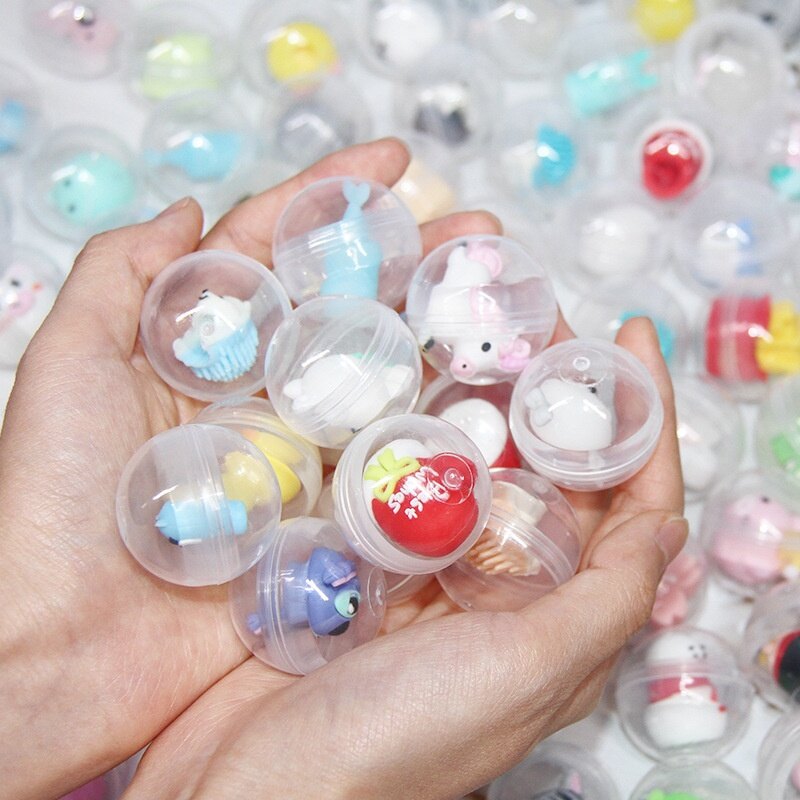 Gachapon mini gacha ball transparent doll doll table ornament small ...