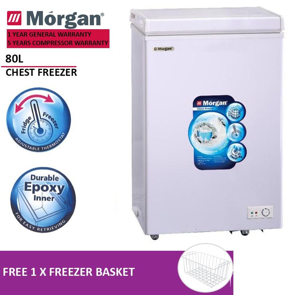 Morgan Fridge / Freezer MCF-0958L 80L Chest Freezer MCF0958L | Lazada