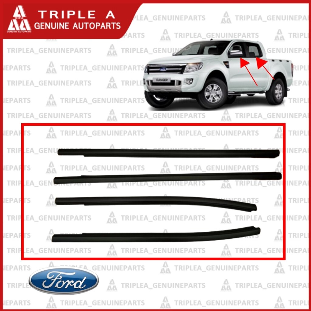 ORIGINAL🔥MOULDING DOOR GLASS FOR FORD RANGER T6 T7 T8 FRONT/REAR DOOR ...