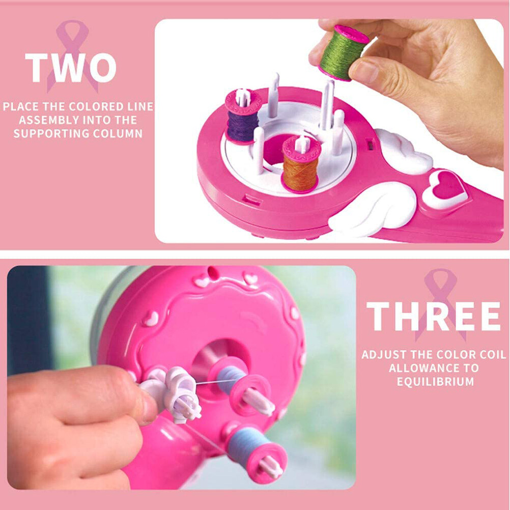 Hair Braider Electric Girls Hair Styling Tool 360 Degree Rotation Hair ...