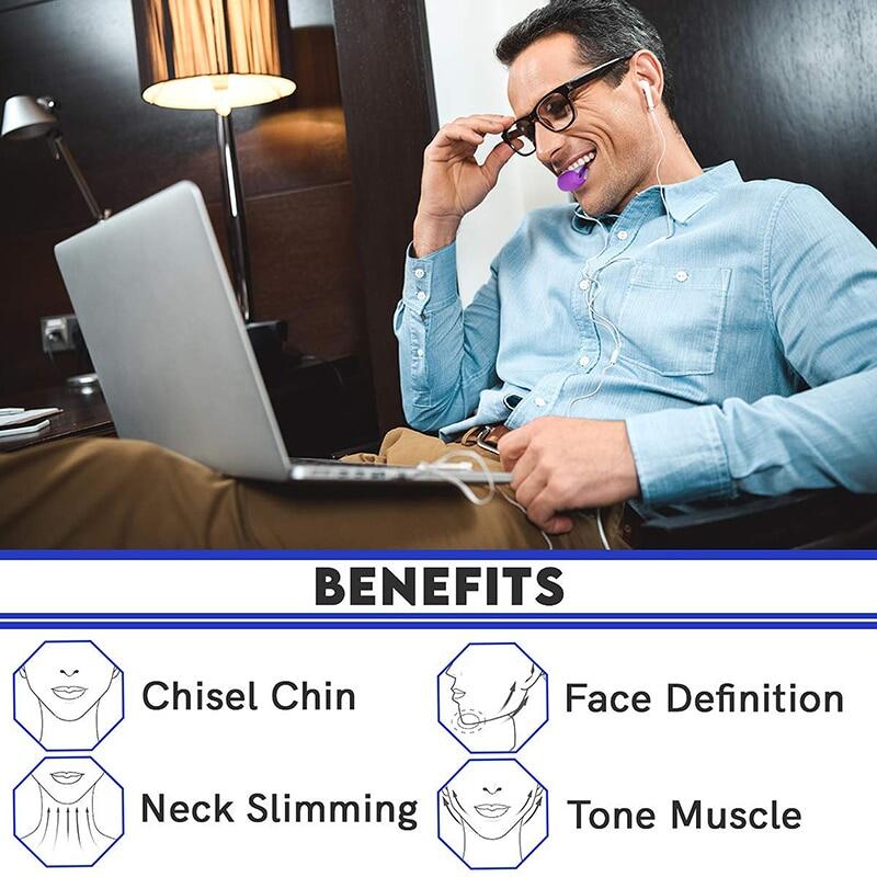 Jawline Training Thin Face Fitness Ball Facial Muscle Activate Exercise ...