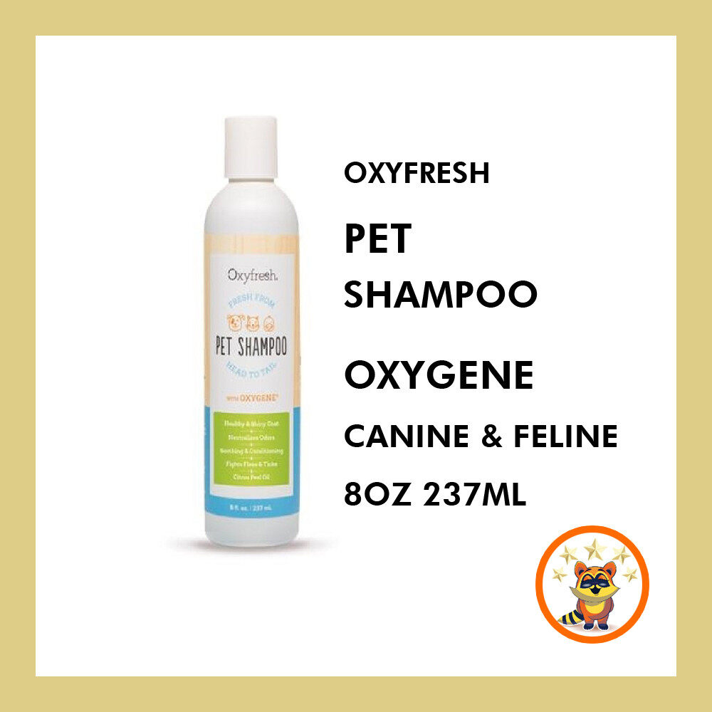 Oxyfresh Pet Shampoo With Oxygene Canine Dog & Feline Cat Kucing 8oz ...