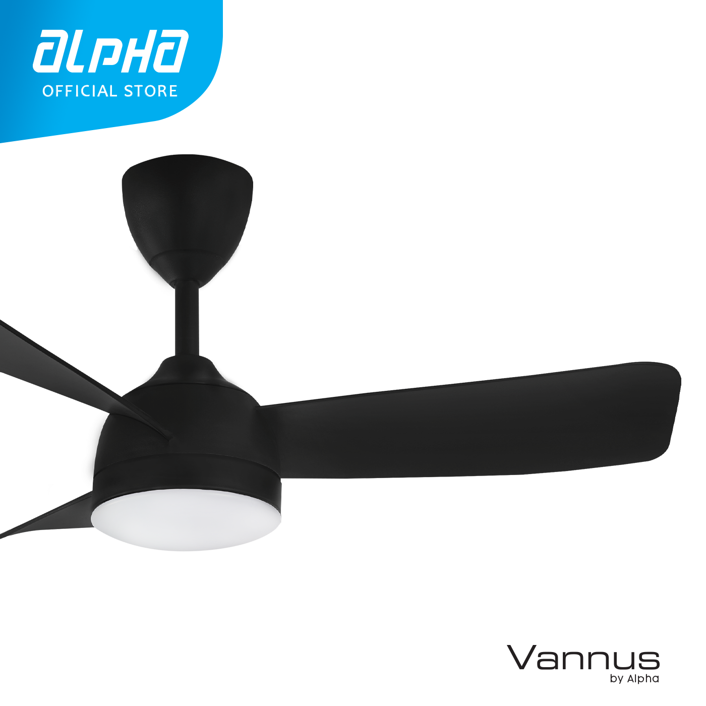 ALPHA Vannus - V3 3B LED 40 Inch DC Motor Ceiling Fan with 3 Blades (8 ...