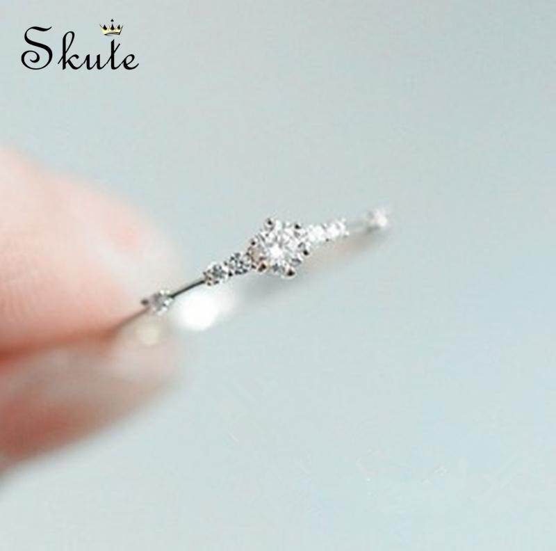 Skute Nhẫn Thép Không Gỉ 316L Cho Nam Nữ, Nhẫn Phong Cách 6Mm Lấp Lánh ...