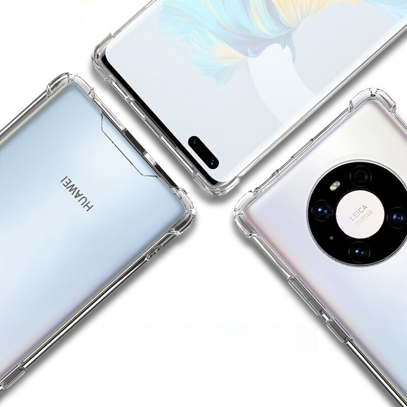 ถุงลมนิรภัยCase OnสำหรับHuawei Mate 40 Pro Plusกันกระแทกซิลิโคนอ่อนนุ่ม ...