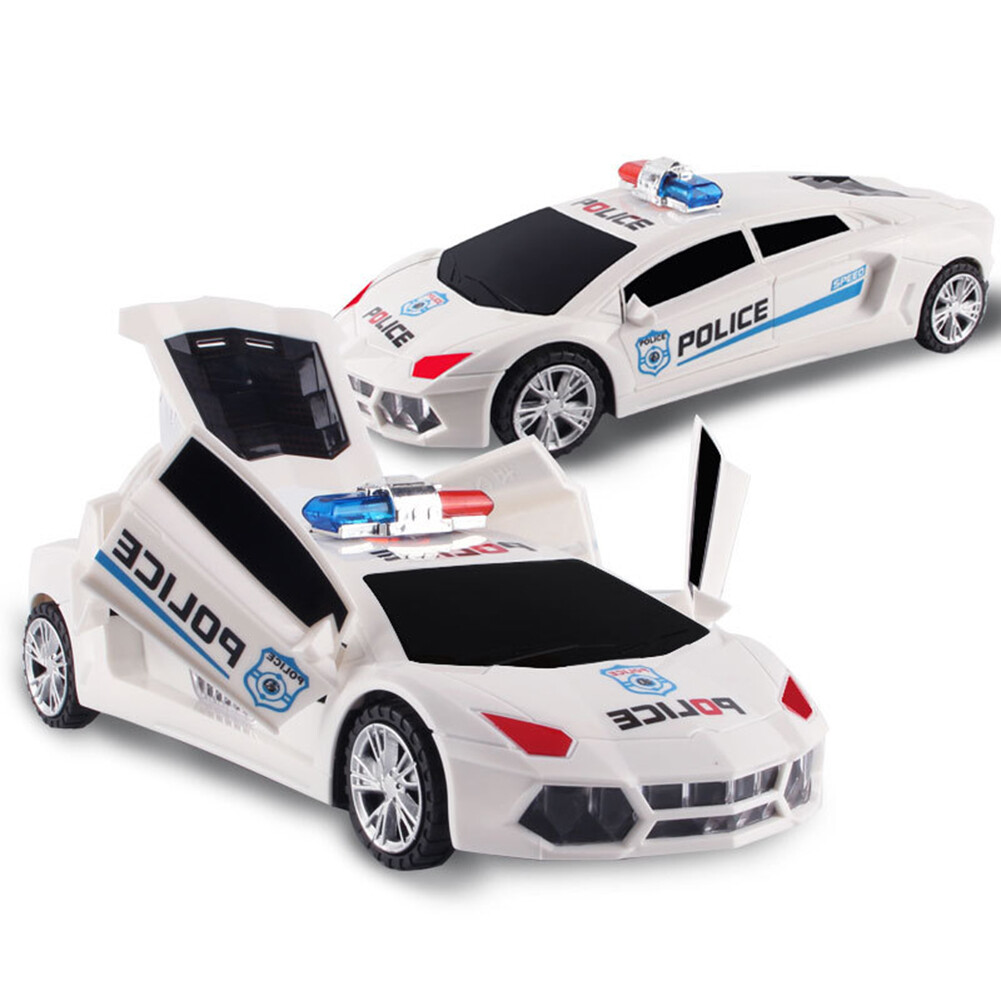FancyReady StockElectric 360 Rotation Police Car Vehicle With LED Light ...