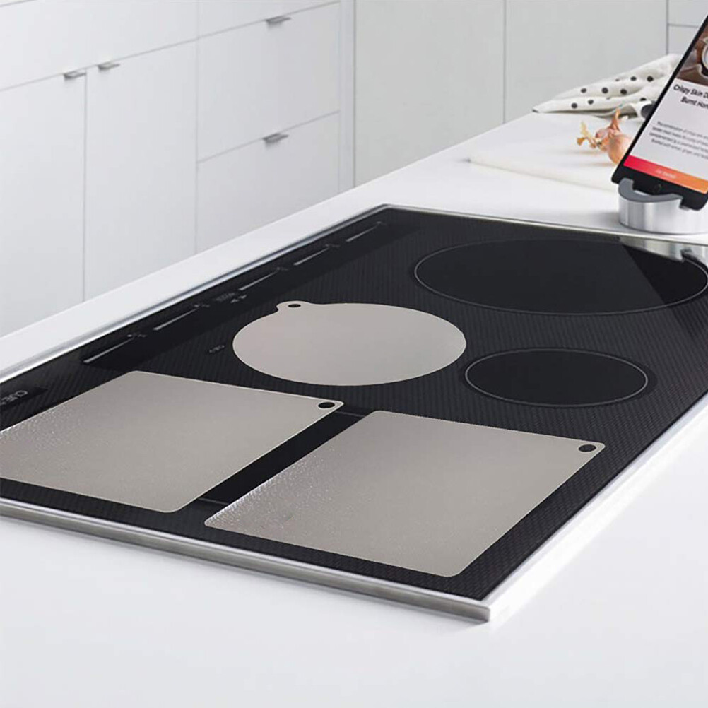 Induction Cooktop Mat Non-Slip Electric Cooktop Protective Pad Reusable ...