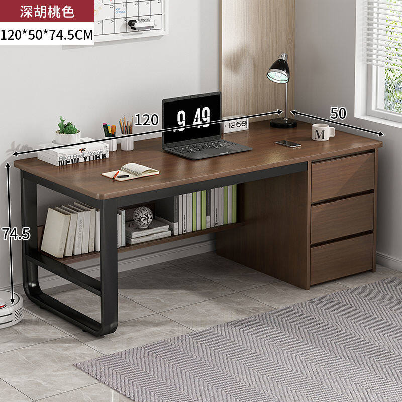 LALA 120/140CM Computer Table With Drawer Meja Belajar Writing Study ...