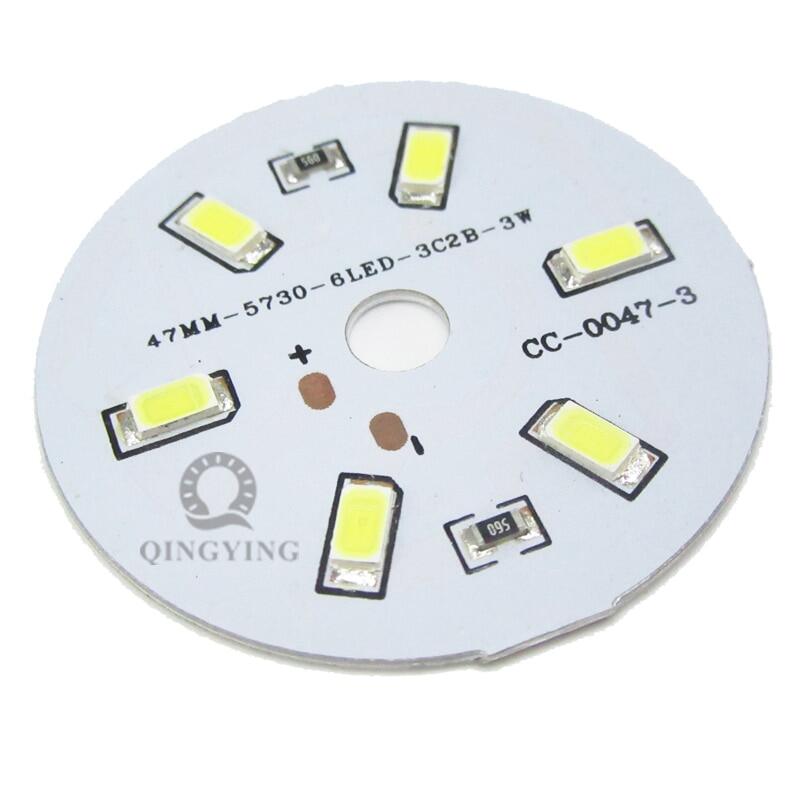 5ชิ้น DC12V LED 3W 5W 7W 9W 12W 15W 30W 45W 5730 SMD แผ่นโคมไฟเข็มไม่ไดรเวอร์เชื่อมต่อแหล่งไฟสี ...