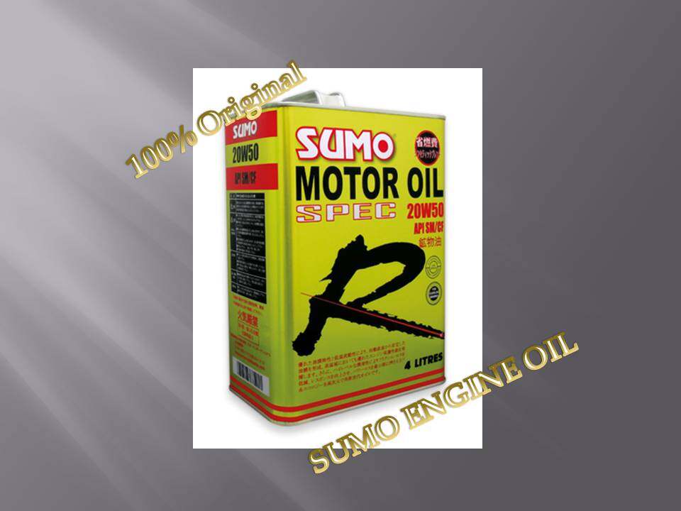 SUMO ENGINE OIL 20W50 Spec-R | Lazada