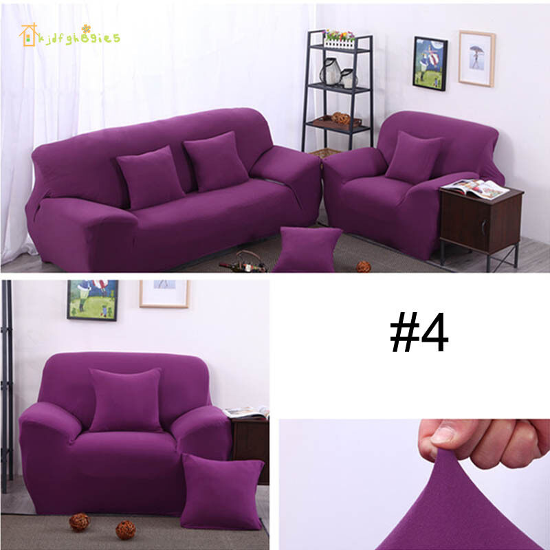 KJDF ยืดตัดผ้าคลุมโซฟาผ้าคลุมเก้าอี้นวมเนื้อนุ่มยืดหยุ่นผ้าคลุมโซฟา ...
