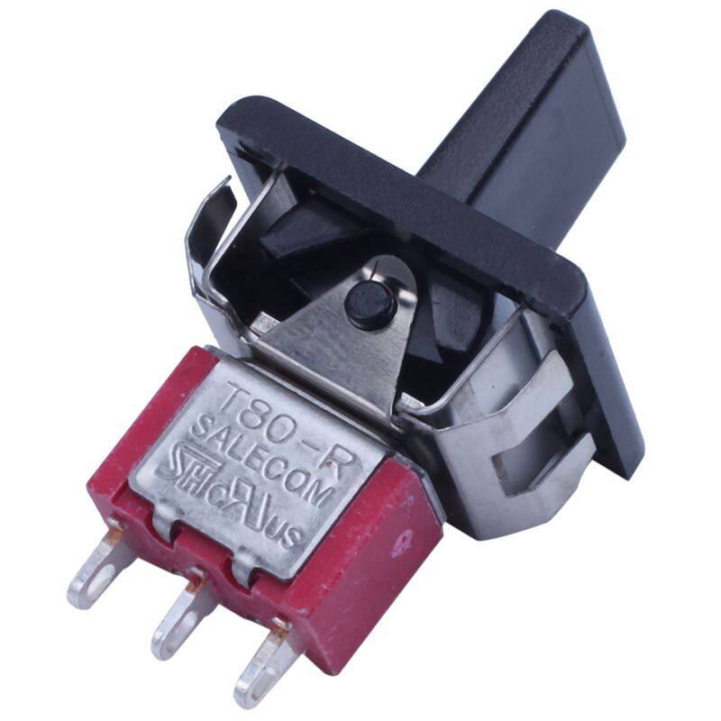 AC 250V/3A 125V/5A Momentary SPDT 3 Positions Toggle Switch T80-R ...