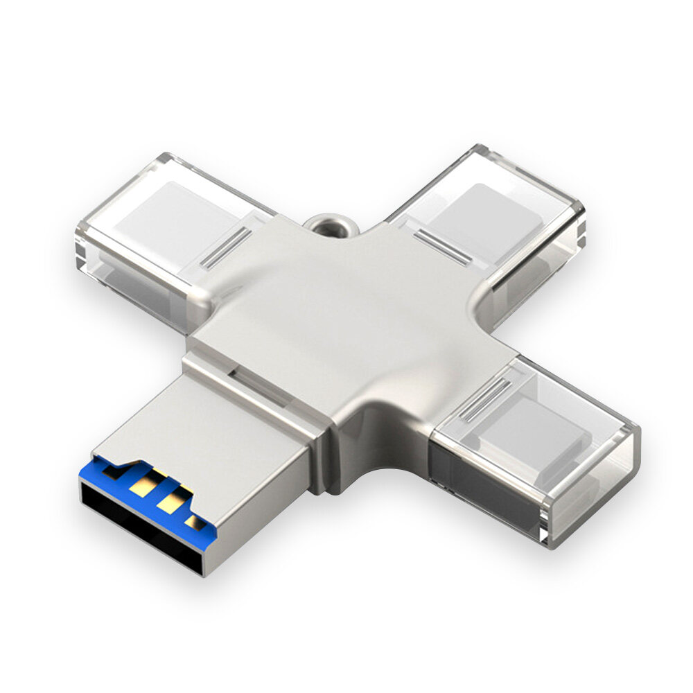 FONKEN 4 In 1 Memory Card Reader Type C Micro USB TYPE C Adapter Card ... FONKEN 4 In 1 Memory Card Reader Type C Micro USB TYPE C Adapter Card ...