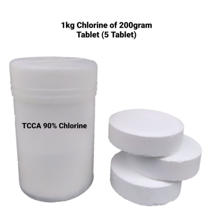 🔥Intex Chlorine Klorin Floating Dispenser Tablet 90% TCCA 1kg Chemical ...