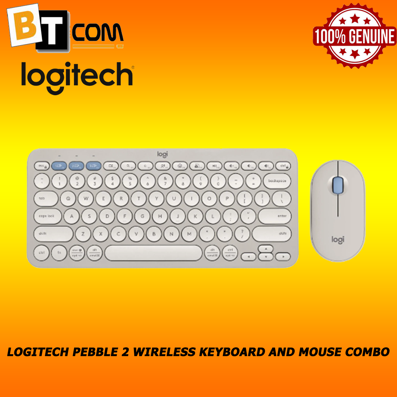 Logitech Pebble 2 Wireless Keyboard And Mouse Combo 920 012190 920 6503
