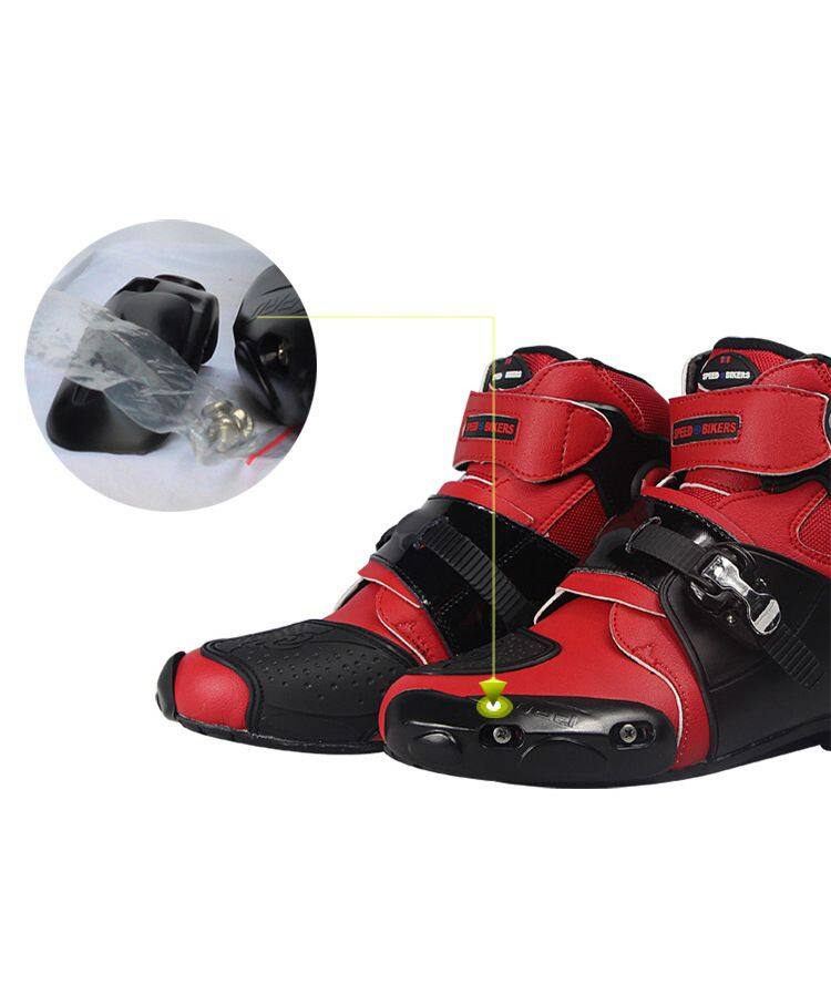 LD【ready Stock】Men Soft Motorcycle Boots Biker Waterproof Speed ...