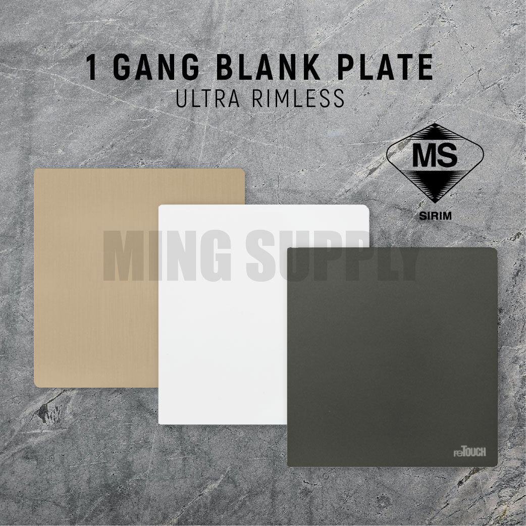 MS_ SIRIM reTouch Ultra Rimless White Modern Socket Wall Switch Door ...