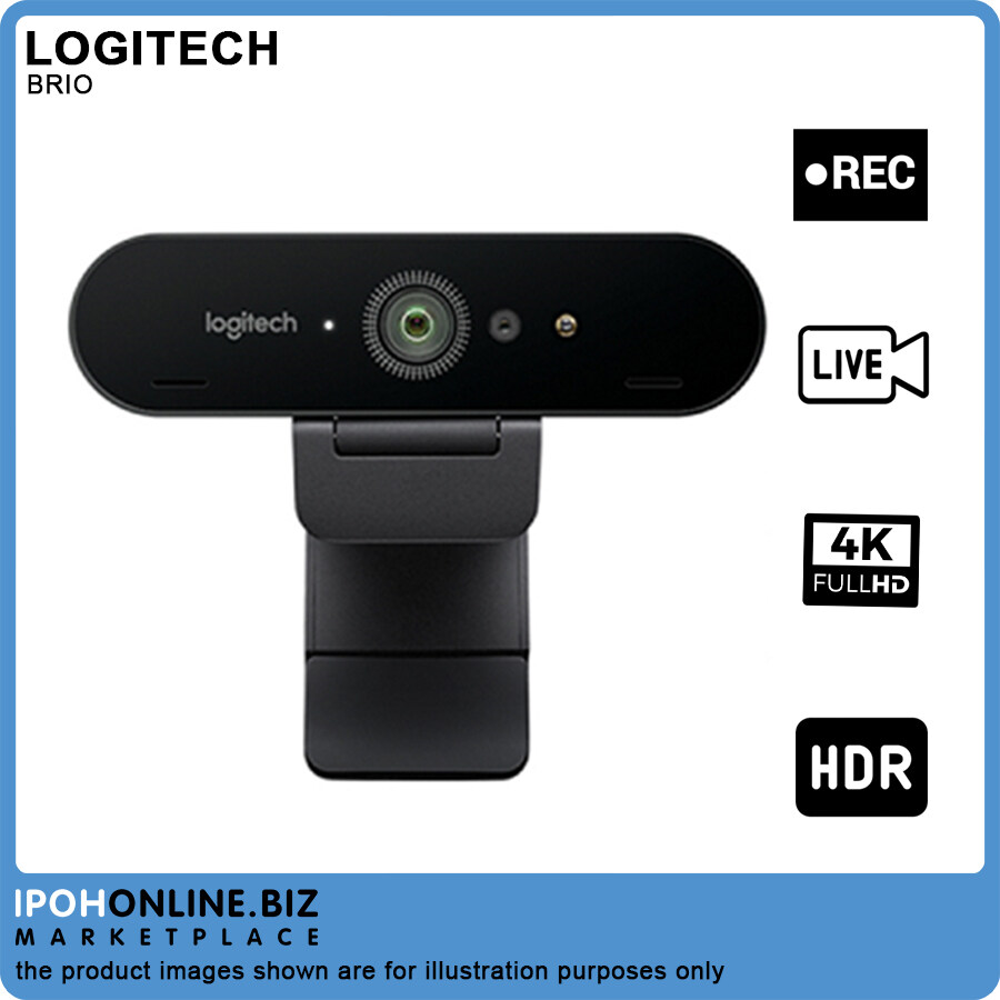 Logitech Brio 4k Ultra HD Pro Webcam | Lazada
