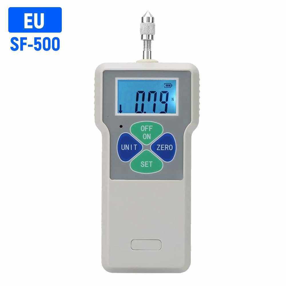 Digital Force Meter Push Pull Tester Gauge Portable Dynamometer ...