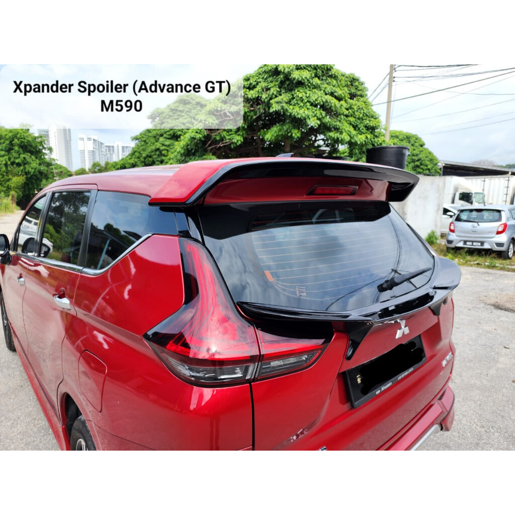 Mitsubishi Xpander Rear Spoiler Fiber | Lazada