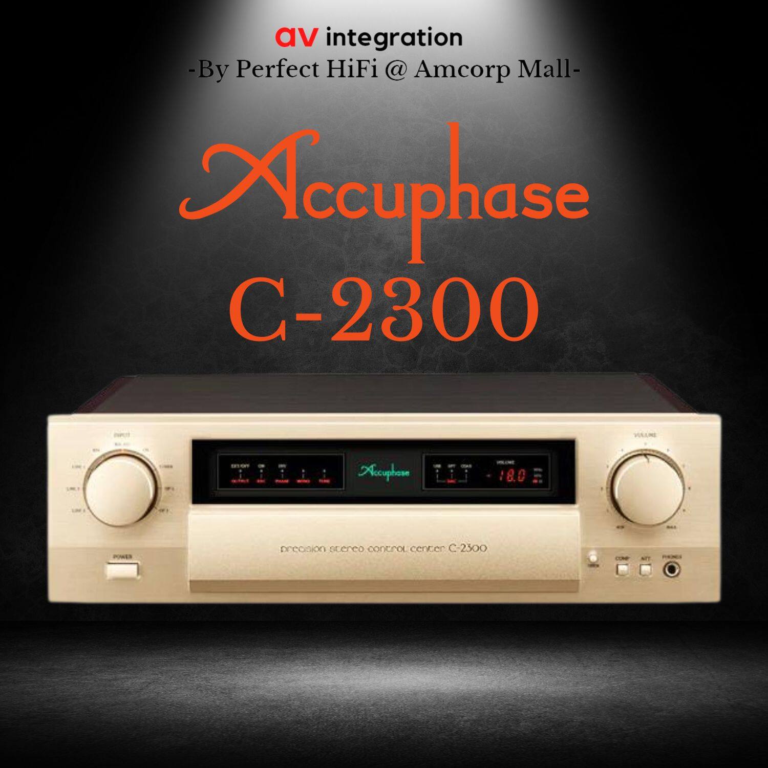 Accuphase C-2300 Precision Stereo Control Center / Pre-amplifier - | Lazada
