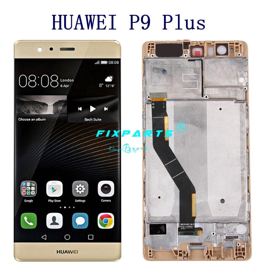 สำหรับ Huawei P9สัมผัสหน้าจอ Lcd หน้าจอดิจิตอลสำหรับ Huawei P9 Plus ...