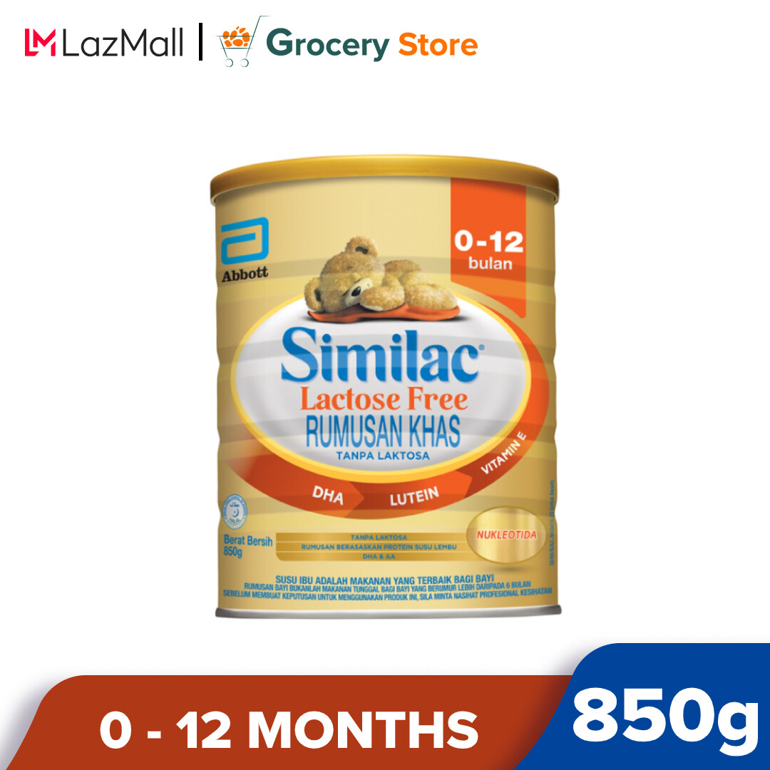 Similac Lactose Free Milk Formula 850g | Lazada