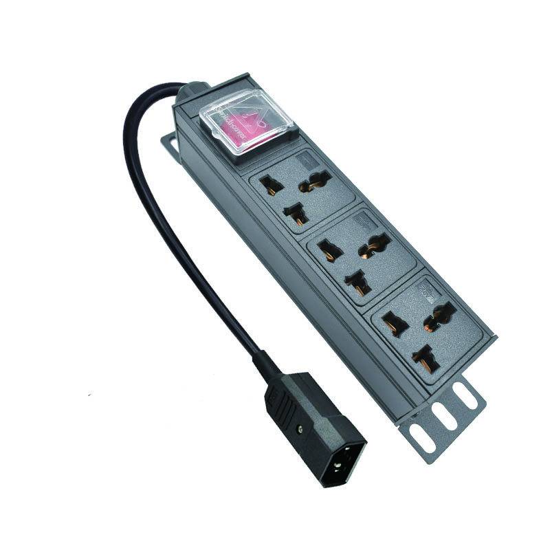 pdu power socket rack Power strip Surge protection Rackmount for ...