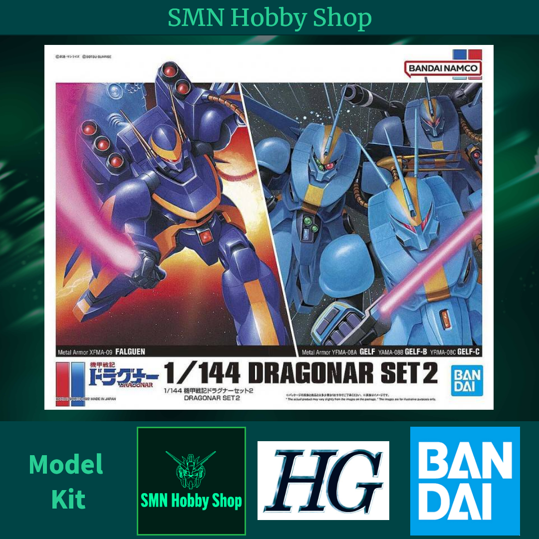 HG 1/144 Metal Armor Dragonar Set 2 Toys Plastic Model Kit [SRW Super ...
