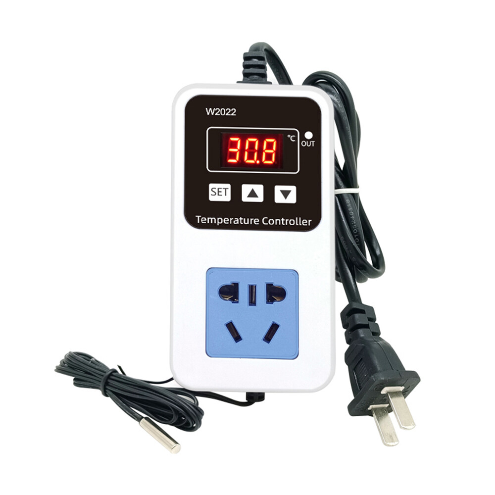 W2022 Digital Temperature Controller Thermostat Socket Thermostat Switch 220v Temperature