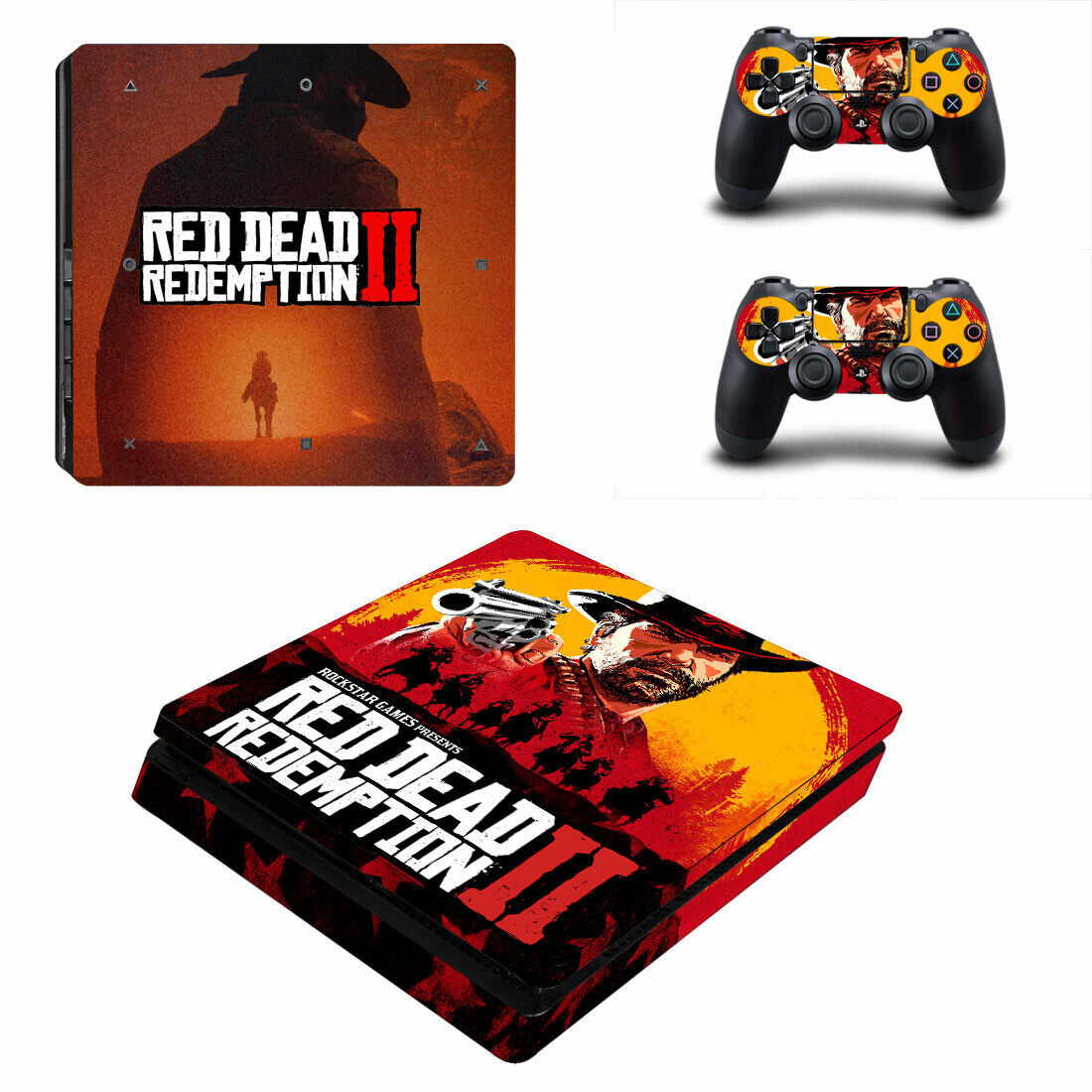 Red Dead Redemption PS4 Slim Sticker Play Station 4สติกเกอร์ผิวรูปลอก ...