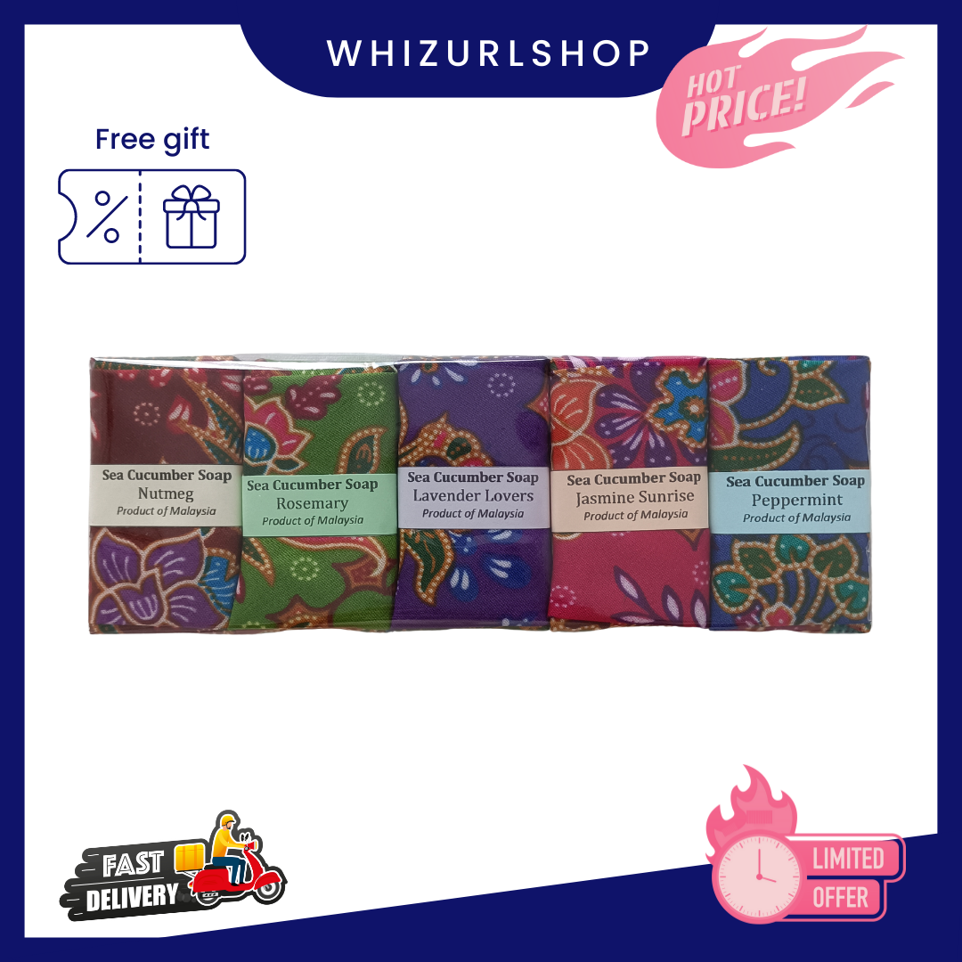 Gamat Soap 5-in-1 Healing Gift Pack (Sea Cucumber Bar Soap) | Lazada