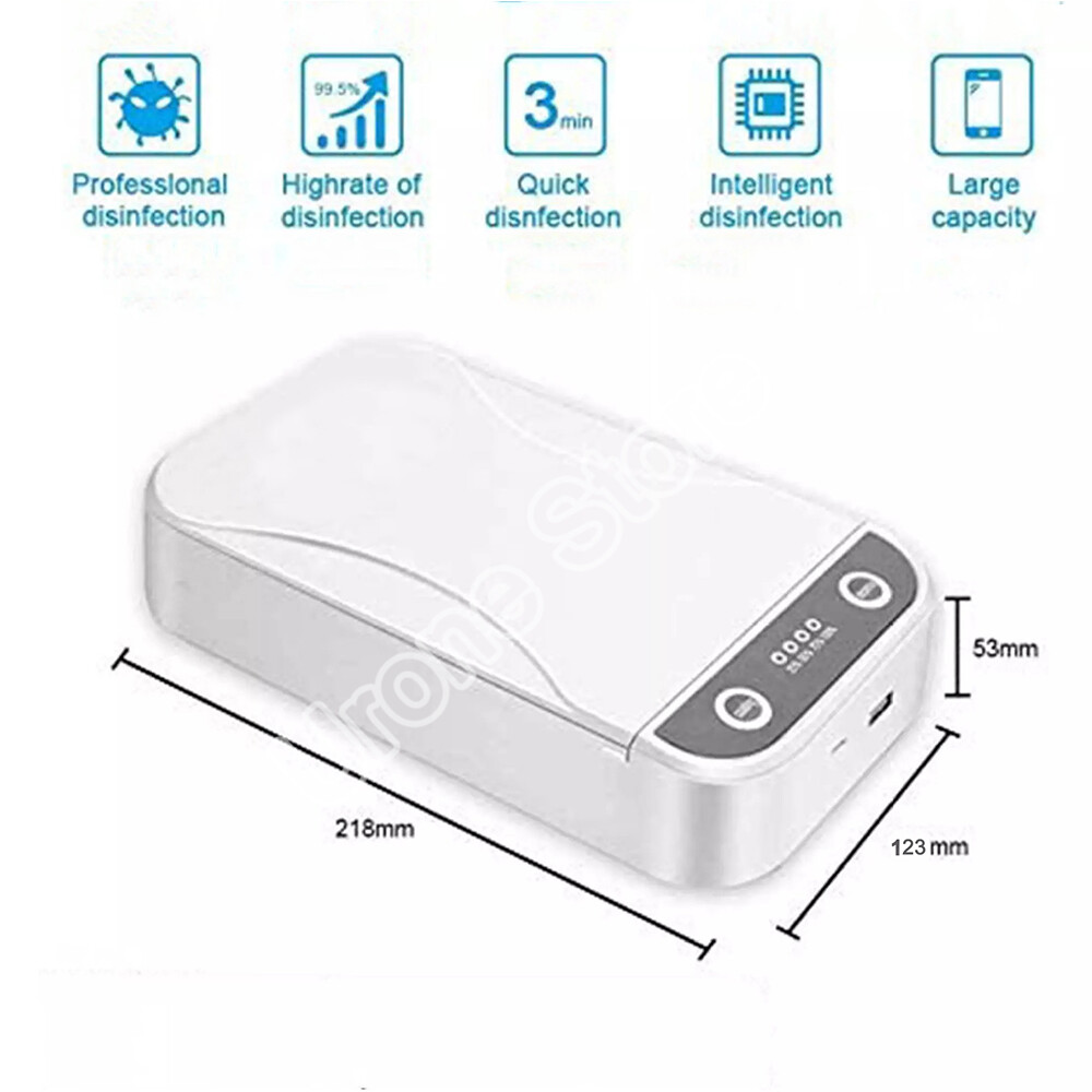 Urone กล่องฆ่าเชื้อสำหรับโทรศัพท์มือถือของเล่นชาร์จ USB - Urone Store ...
